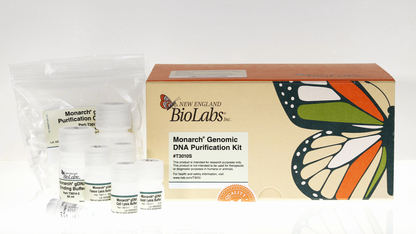 NEB Monarch® Genomic DNA Extraction Kit (T3010) – Kinovett Scientific